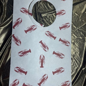 STOCK Party Bibs-all Over Print Crawfish Bib, Protect Your Crawdaddy ...