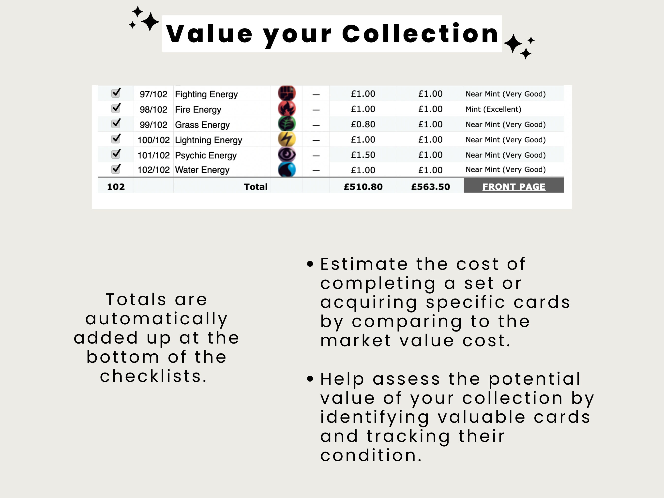 Comprehensive Pokémon Card Checklist - the First 8 WOTC Sets - Etsy