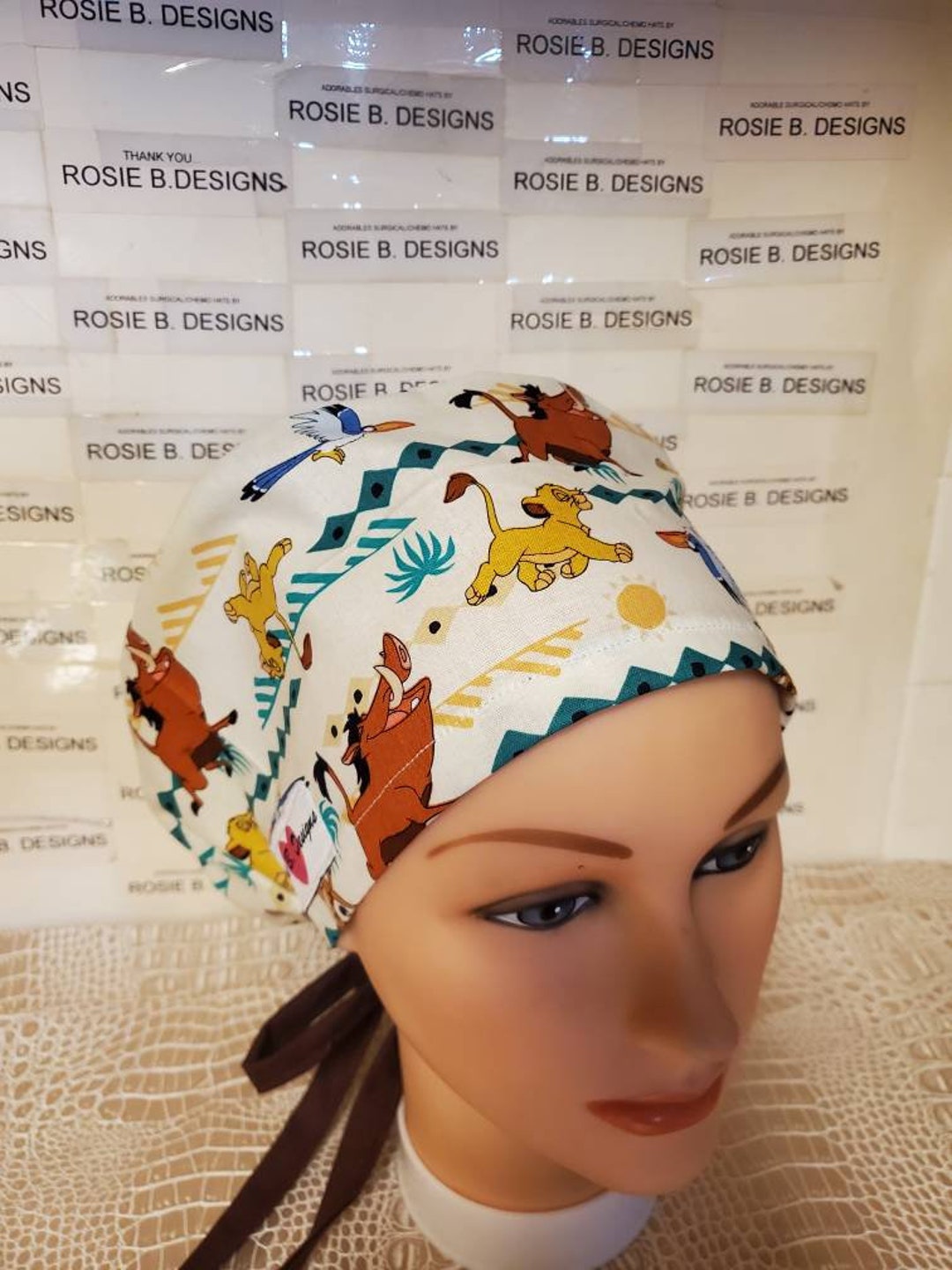 Lion King Scrub Cap: Cotton Medical Hat - Etsy