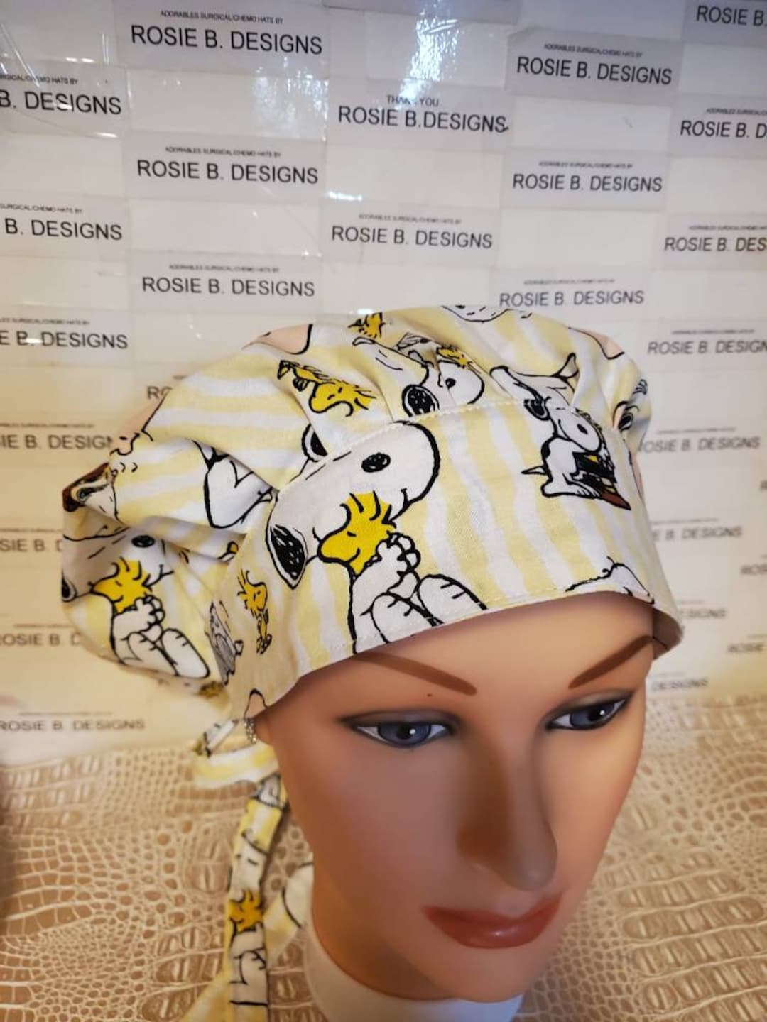 SNOOPY Crew/bouffant Euro Hat Style/medical Staff/dr/nurses/operation ...