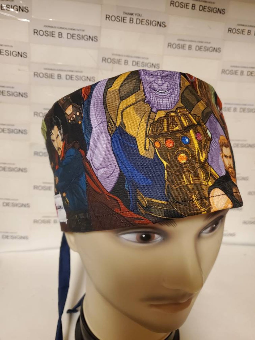 Avengers/mens Style /surgical / Medical Cap/dr's/rn's/technology Team ...