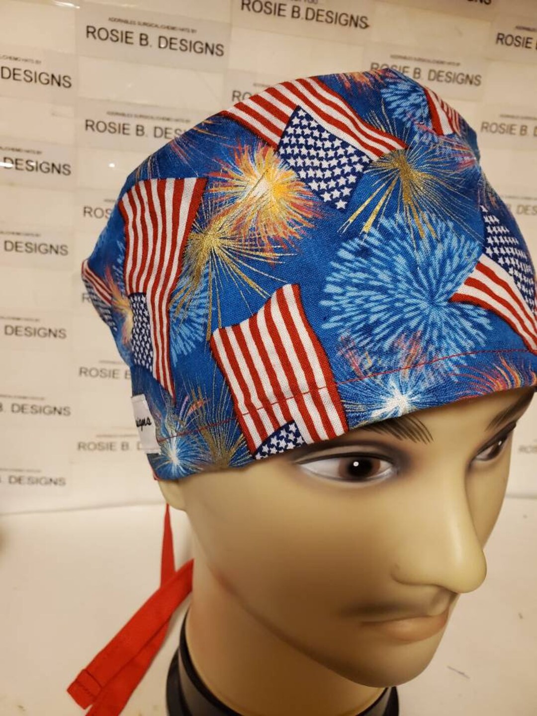 Independence Day/mens Style /surgical / Medical Cap/dr's/rn's ...