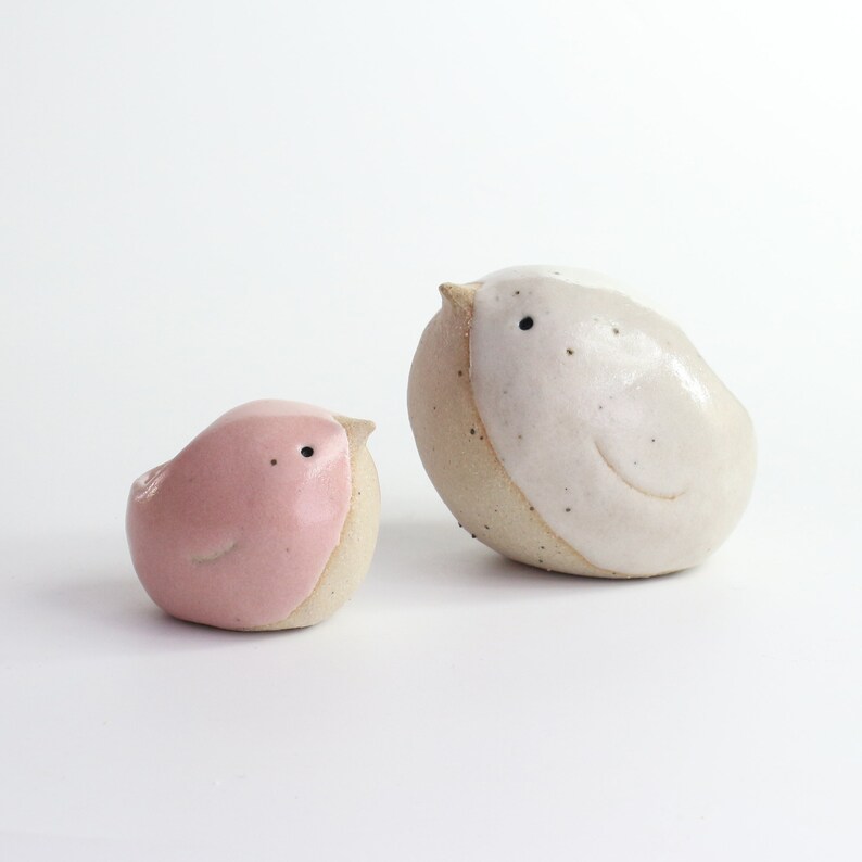 Handmade Ceramic Bird Pot Choose From 5 Pastel Colours - Etsy