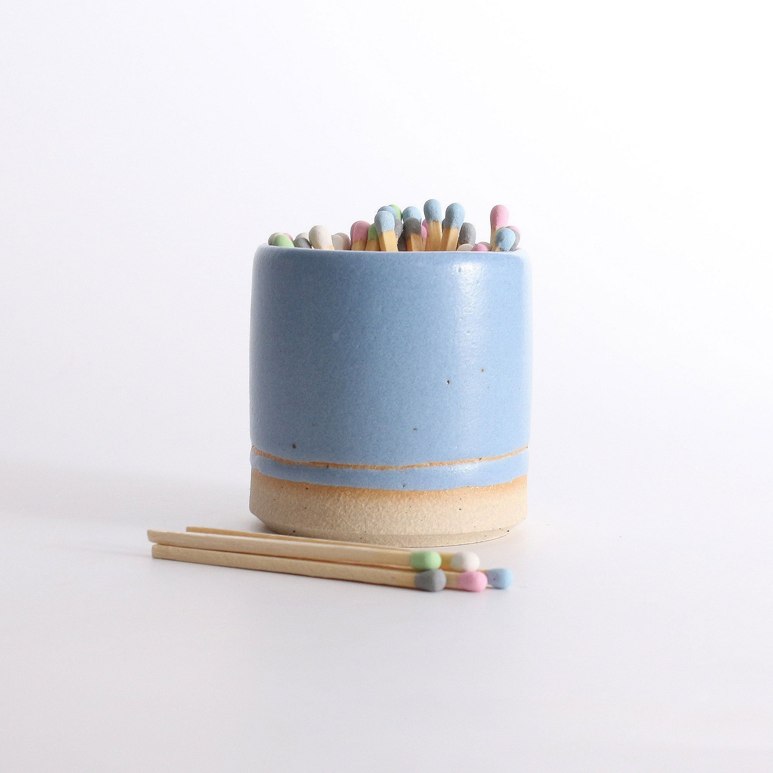 Handmade Ceramic Personalised Match Striker Pot "it's A Match" - Etsy