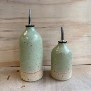 Handmade Ceramic Pastel Oil Pourer in Small or Large - Etsy