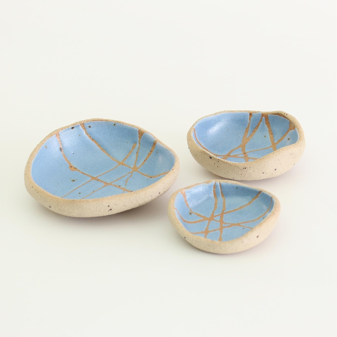 Wonky Bowls Cornflower Blue - Etsy