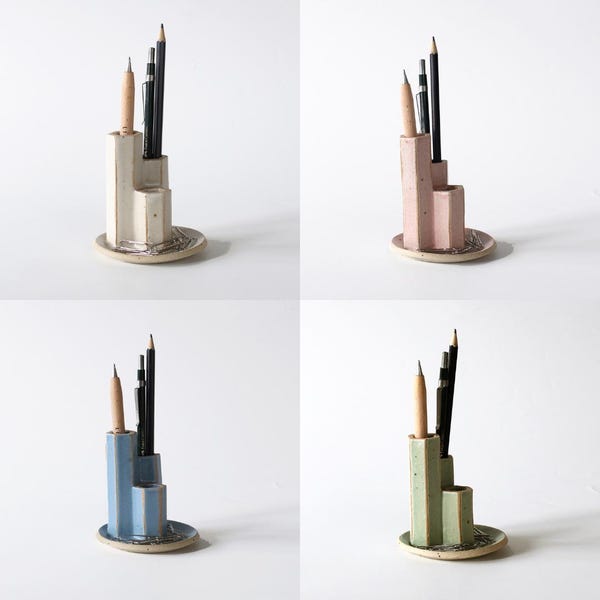 Pen Pot - Etsy
