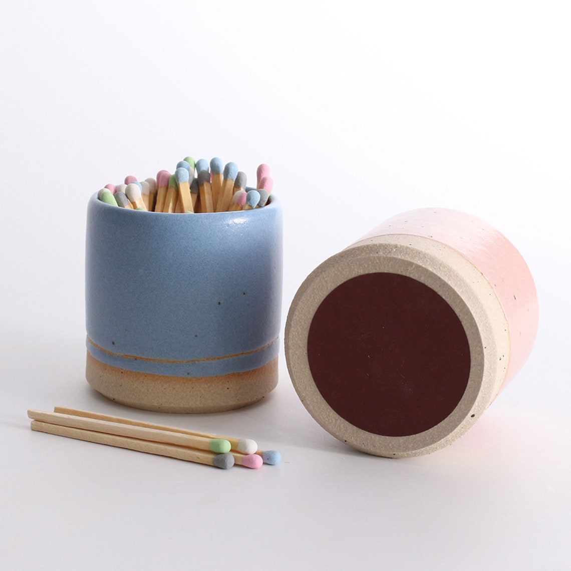 Handmade Ceramic Personalised Match Striker Pot "it's A Match" - Etsy