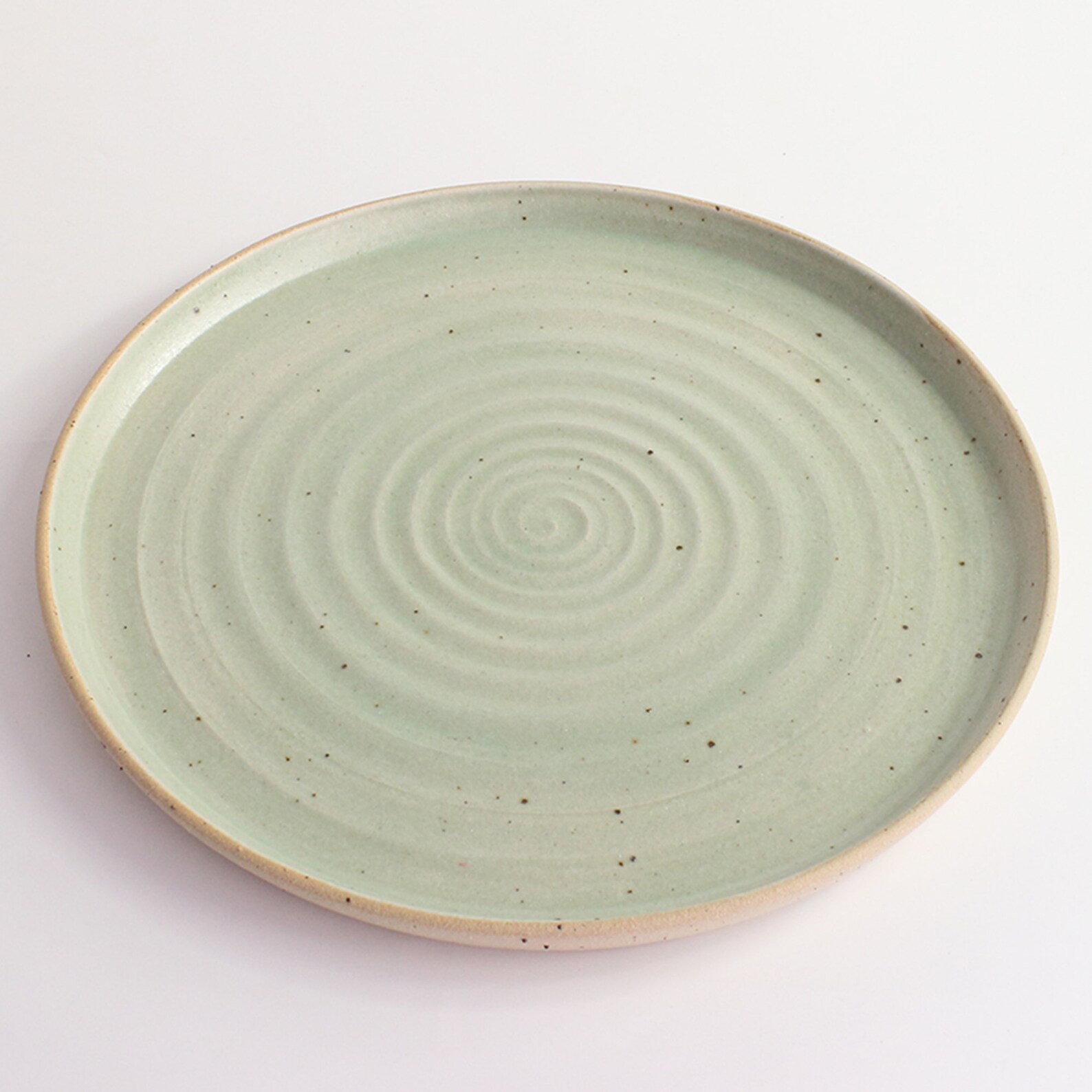 Mint Green Ceramic Dinner Plate, Dinner Set of Plates - Etsy