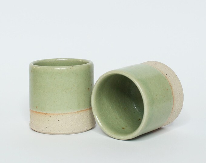 Limited Edition Sage Green Small Ceramic Plant Pots - Etsy