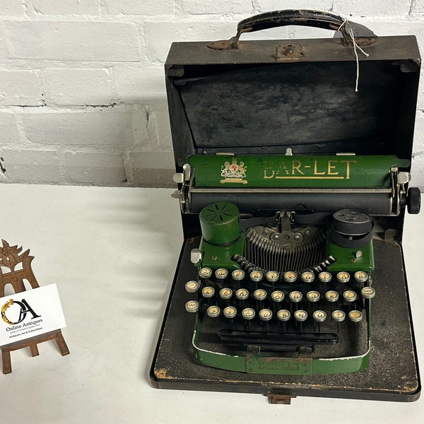 Green Typewriter - Etsy