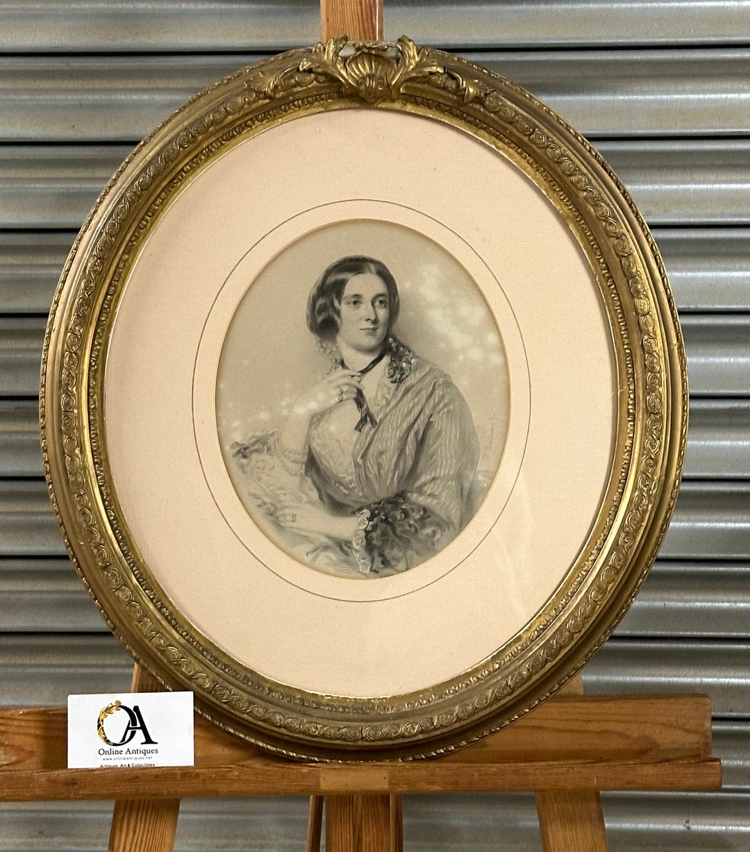 Elizabeth Helen Barkly (neé Timins) Portrait by Richard James Lane ...