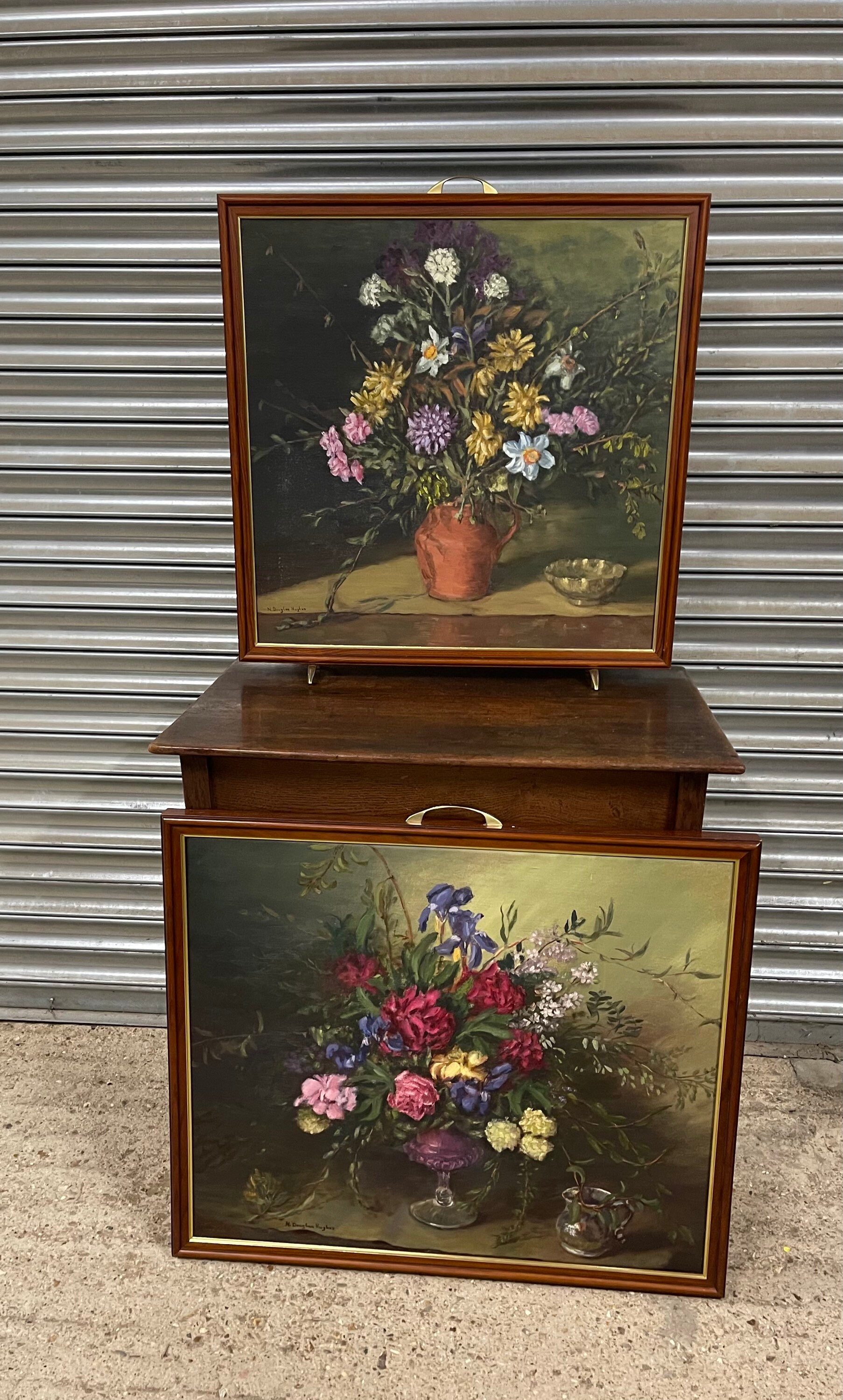 These Are Beautuful! Still Life Oil Painting Fire Screens Interchangable