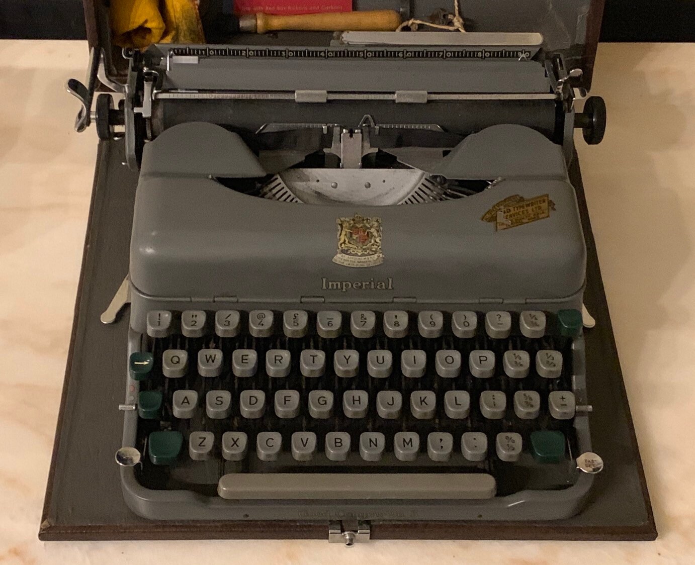 Wonderful Vintage 1950’s Imperial Good Companion 3 Portable Typewriter ...