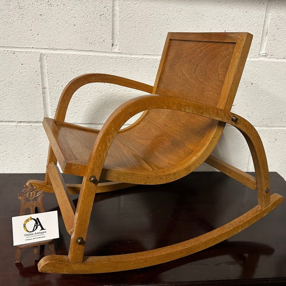 1950s childs rocking chair store