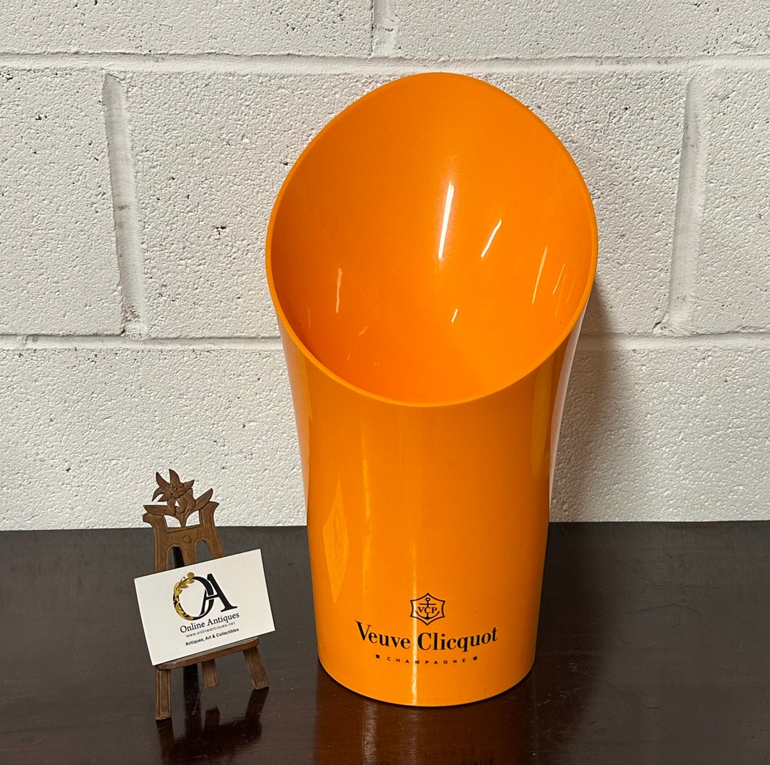 Large French Vintage Orange Veuve Clicquot Champagne Bucket - Etsy
