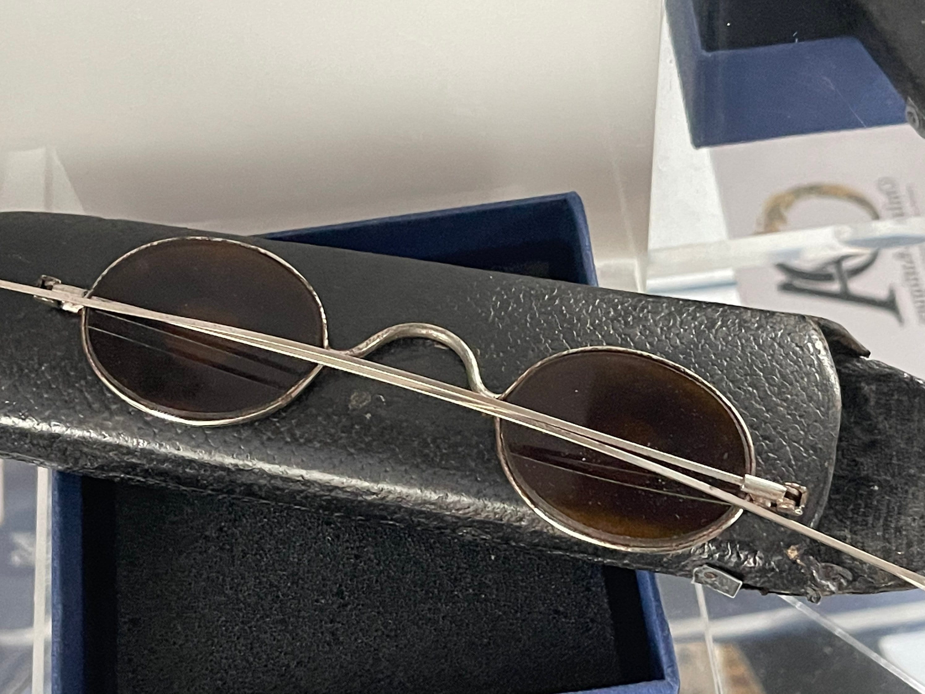 Memorabilia Civil War Era Sniper Sharp Shooter Glasses with Case ...