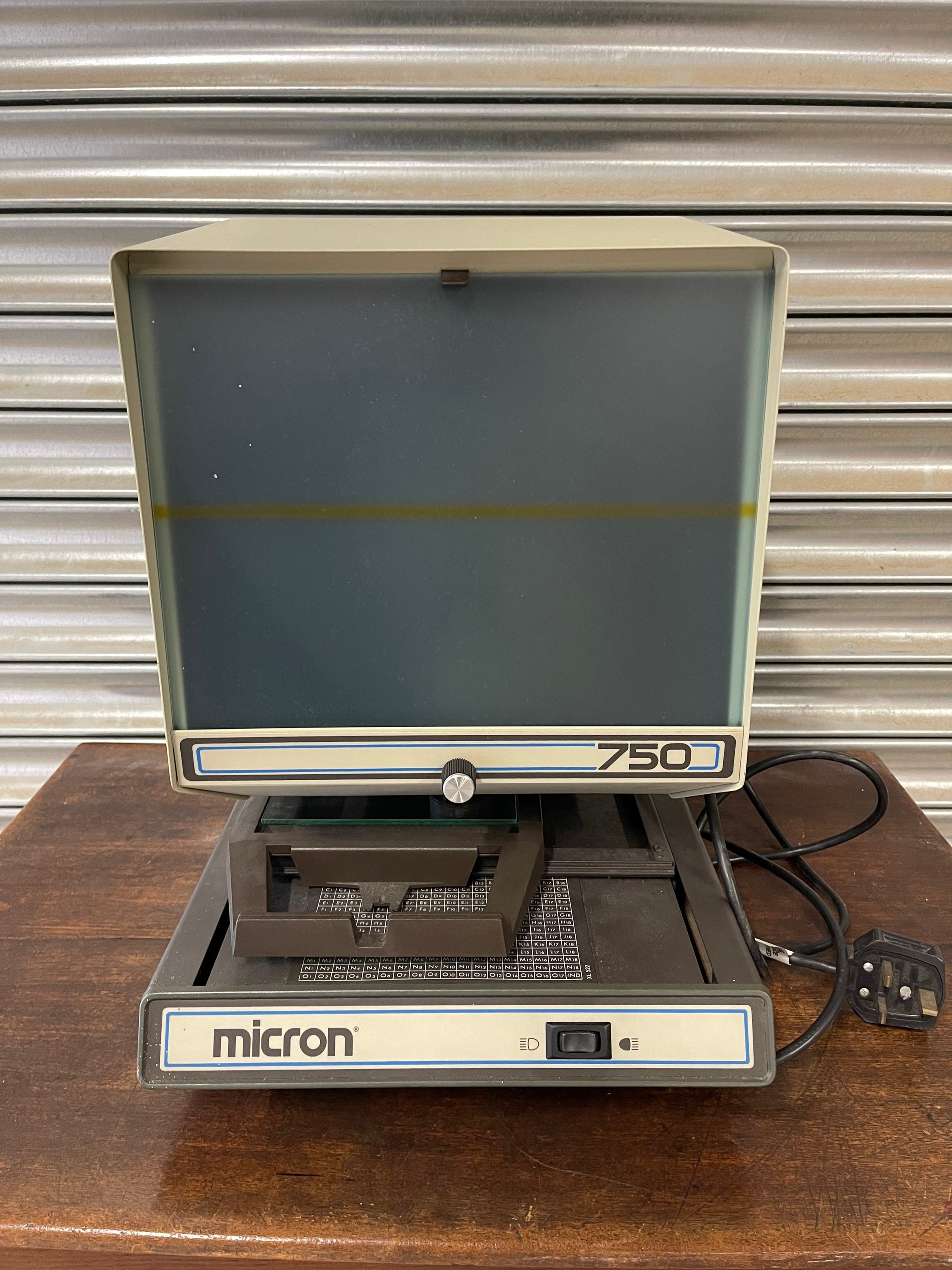 Vintage Circa 1970’s Micron 750 Microfiche 750 Computer.
