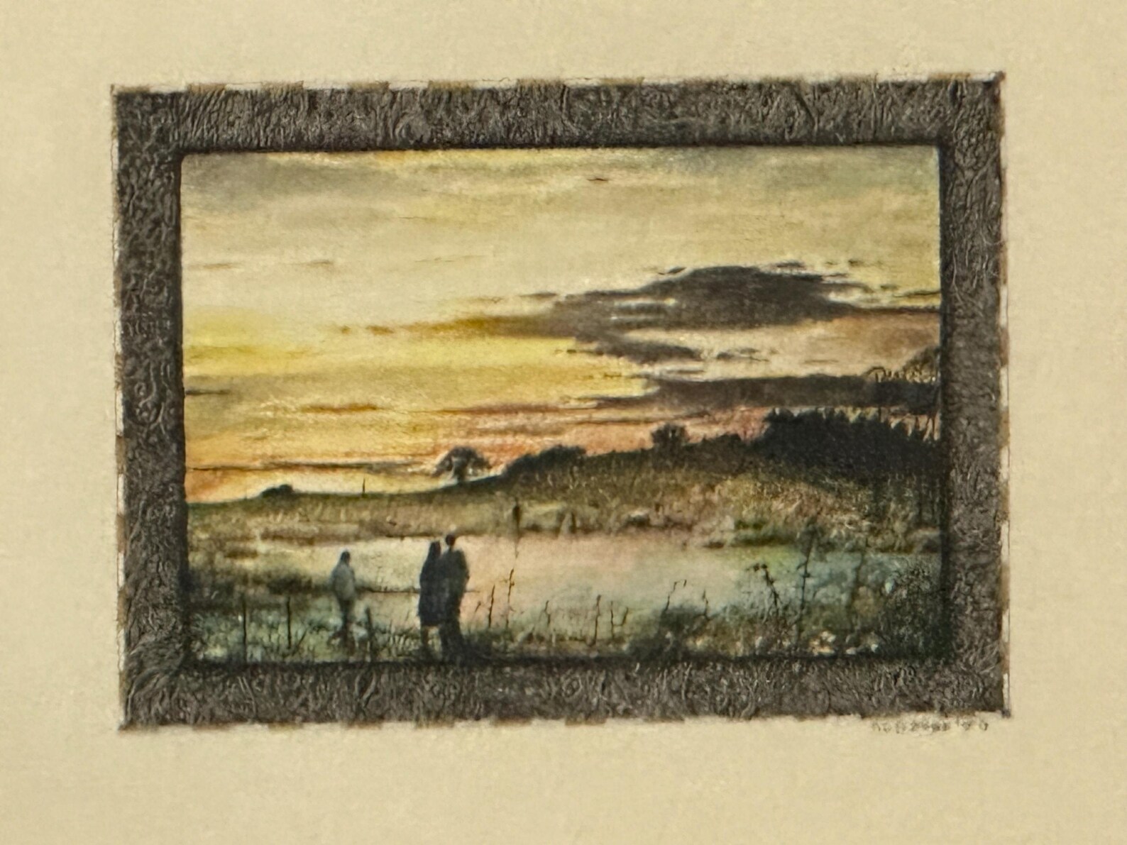 Beautiful Watercolour Titled ‘in the Patterns of the Sky, by Robert ...