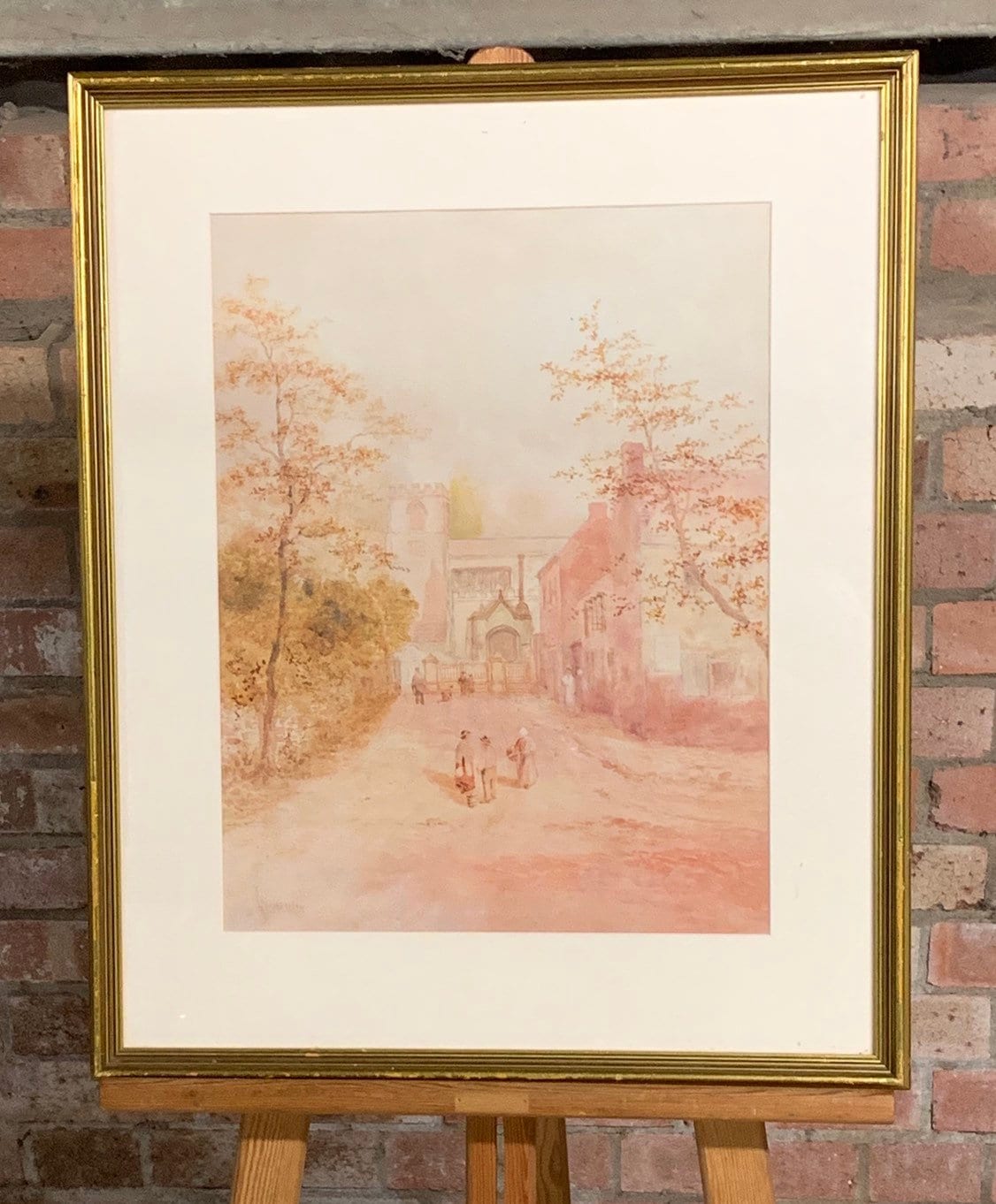 Lovely Original 19th Century Watercolour By the Landscape Painter ...