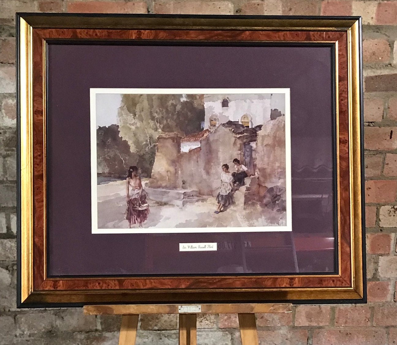 Sir William Russell Flint Framed Print Of Scantily Clad Women