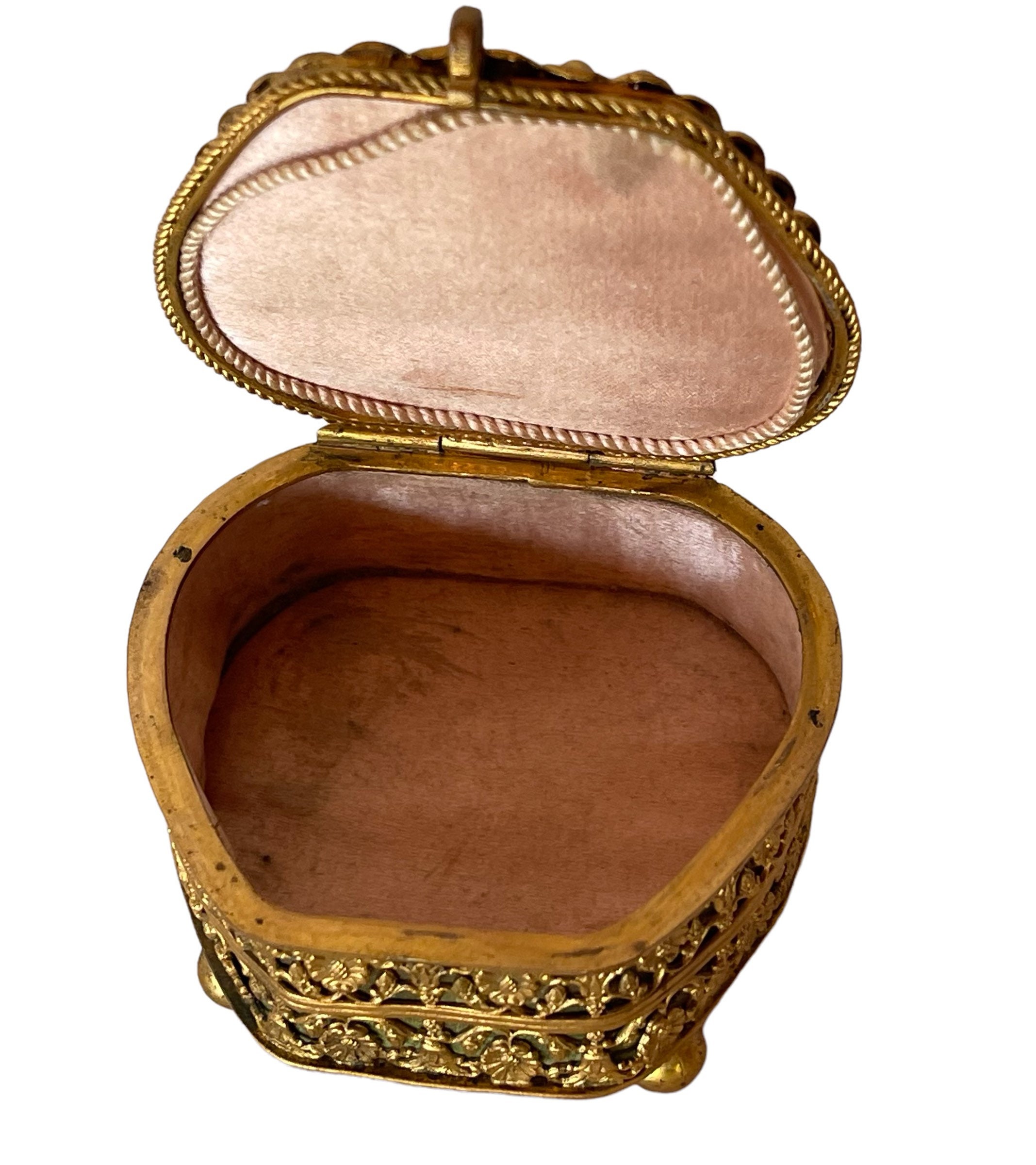 Rare Antique Gilt Metal Casket Celebrating Jubilee of Emperor Franz ...