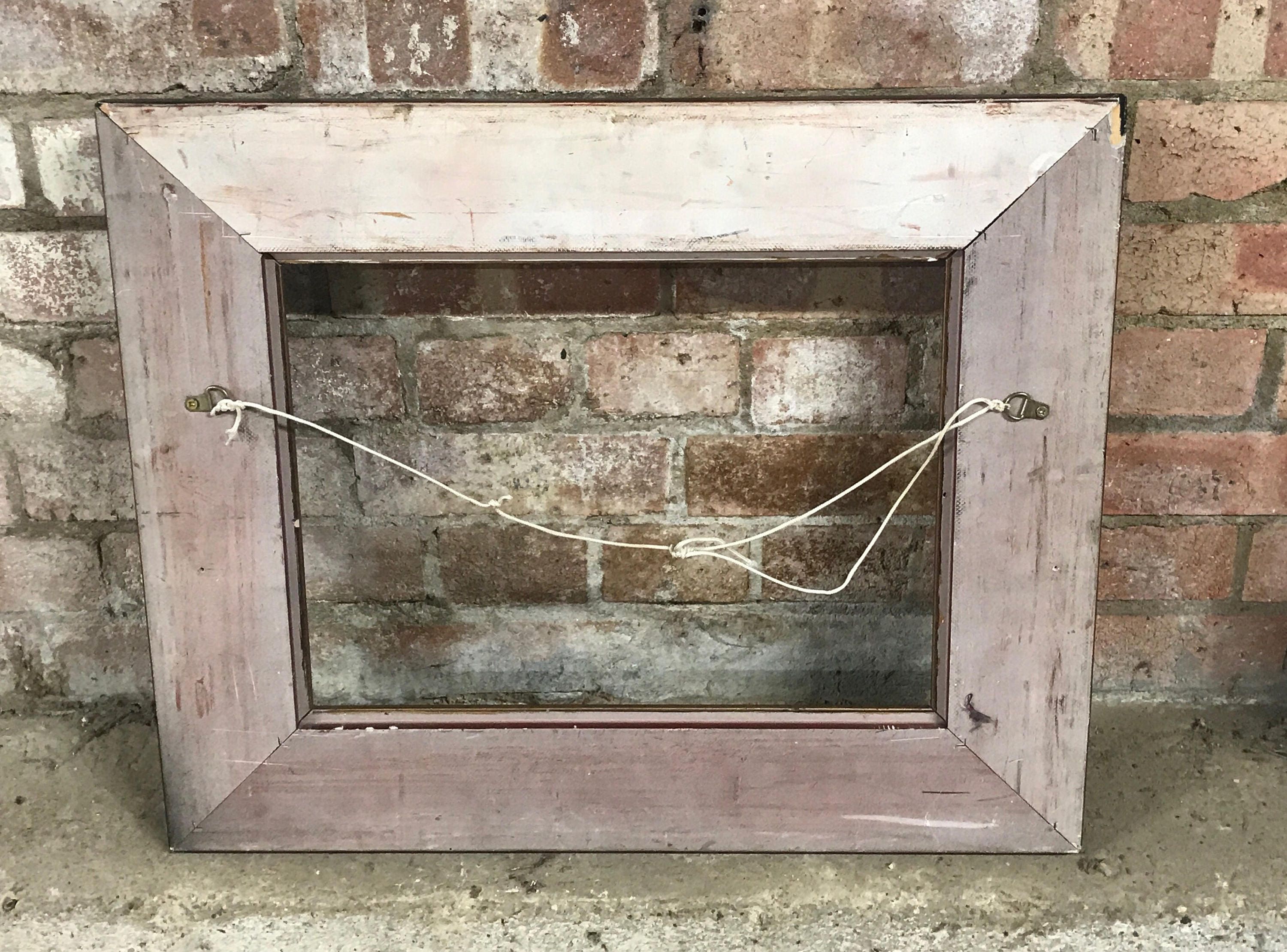Antique 19th Century Wood Picture Frame Antique 19th Century Wood Picture Frame