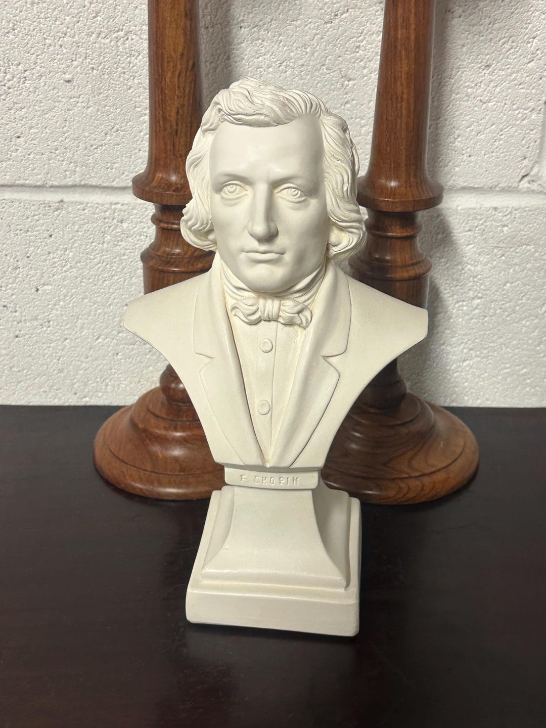 Lovely Plaster Bust Sculpture of the Composer Chopin - Etsy