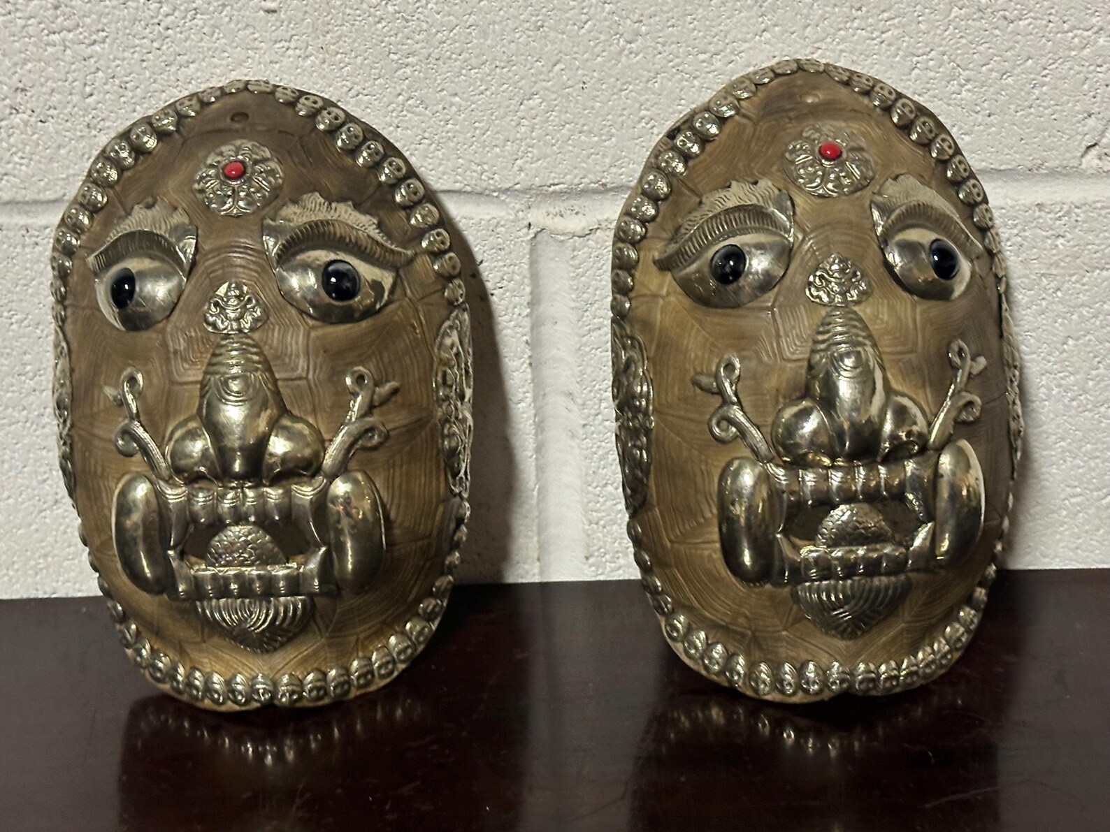 Pair of Exquisite Decorative Tibetan Nepalese Kapala Style Mask - Etsy