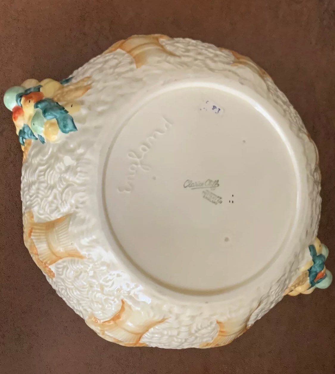 Vintage Clarice Cliff Celtic Harvest Bowl Vintage Clarice Cliff Celtic Harvest Bowl