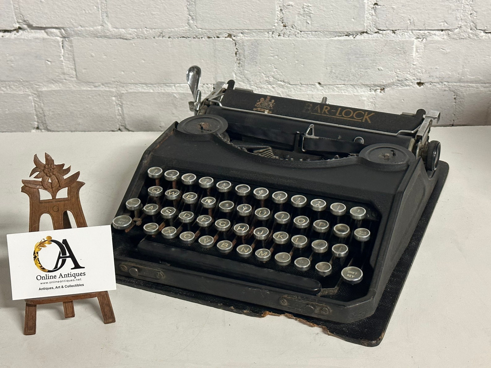 Vintage Circa 1930’s British Made Bar-lock Portable Typewriter - Etsy