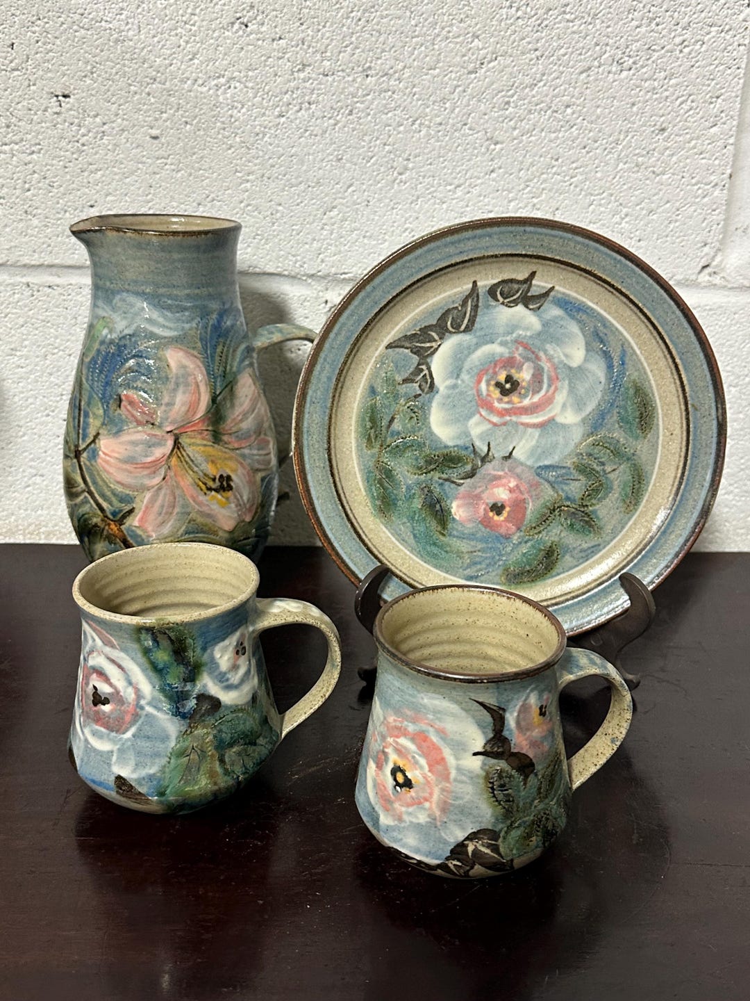 Gorgeous Vintage Kathleen Ellen Marigold Austin Studio Pottery Jug ...