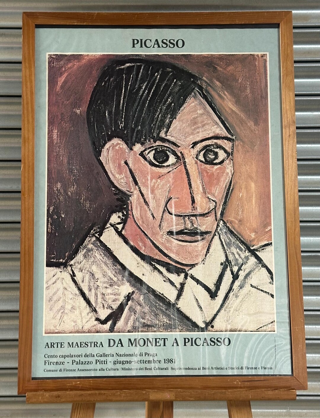 Framed Pablo Picasso - "arte Maestra Da Monet a Picasso", 1981 ...