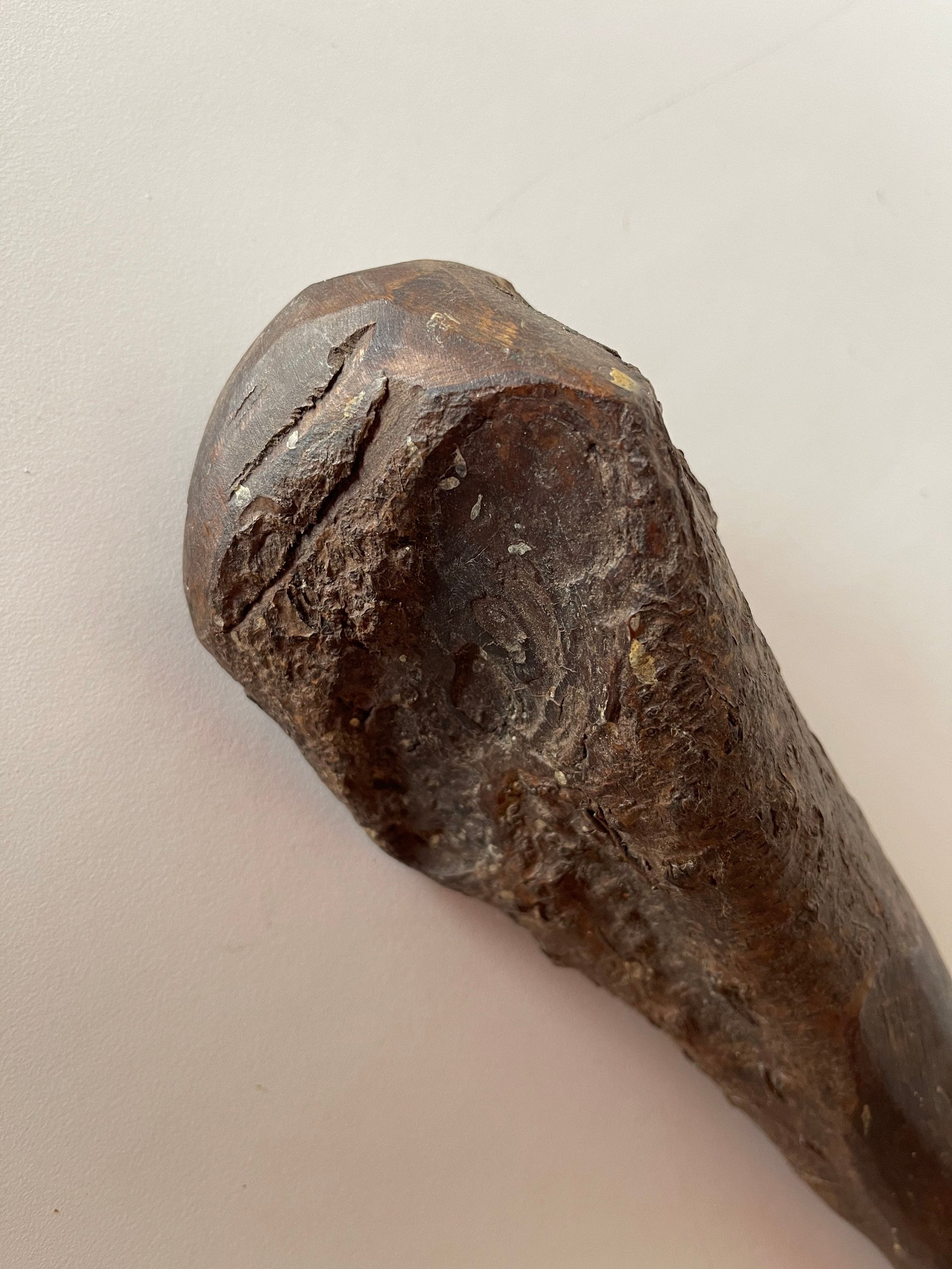Unusual Antique African Tribal Club.