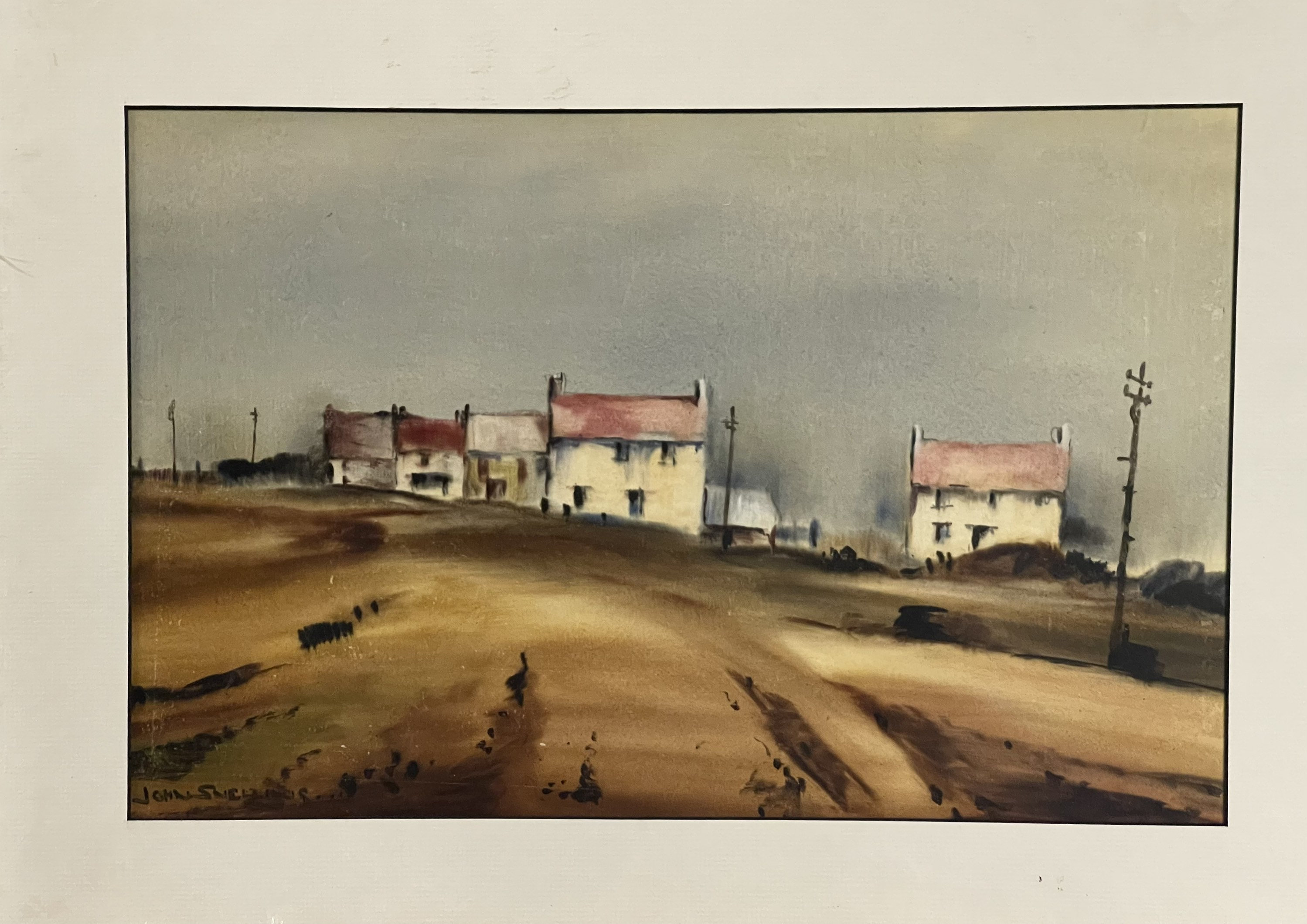 Three Wonderful Original Landscape / Seascape Watercolours By John ...