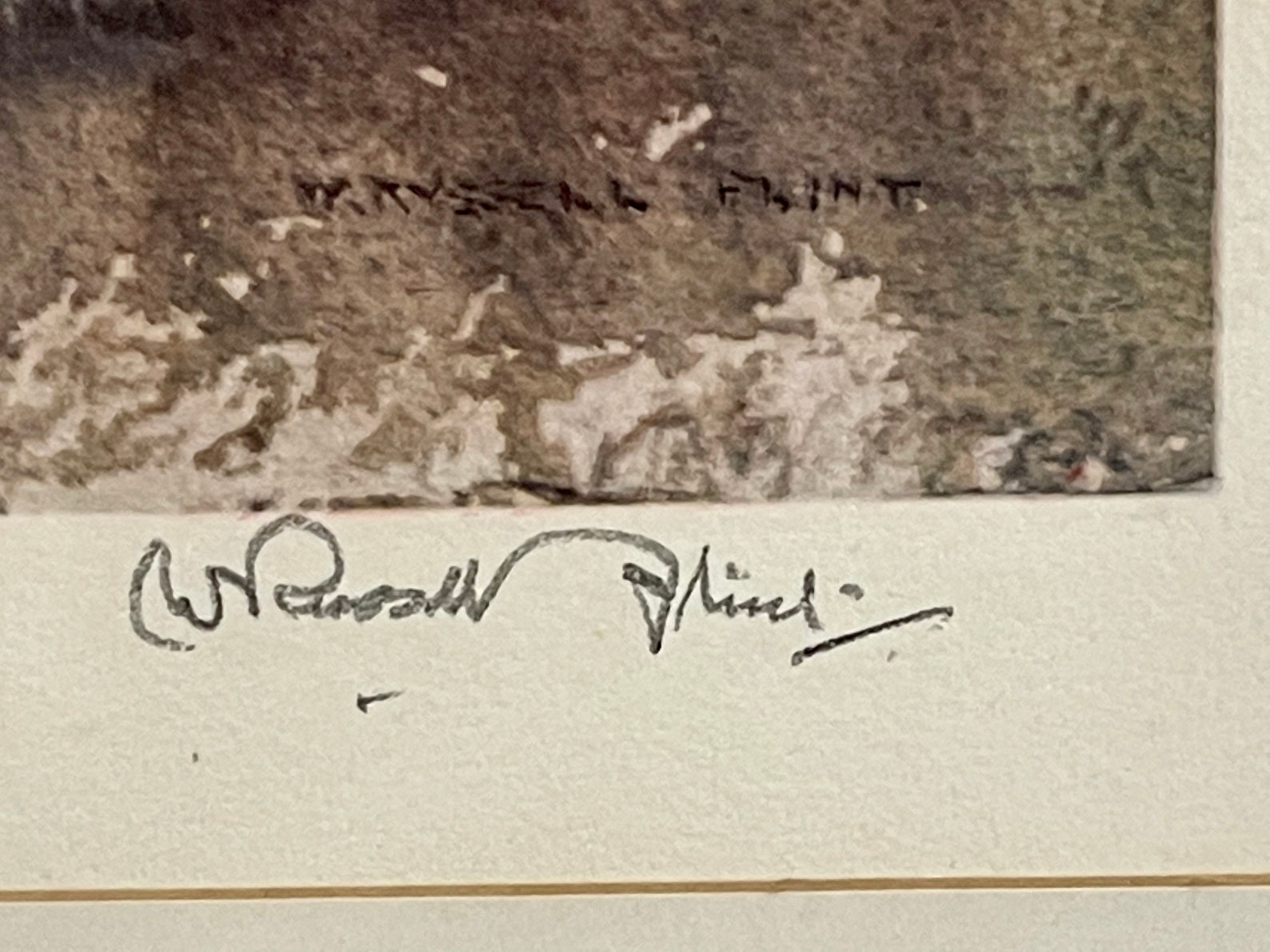 Sir William Russell Flint Signed Print A Question of Colour - Etsy UK