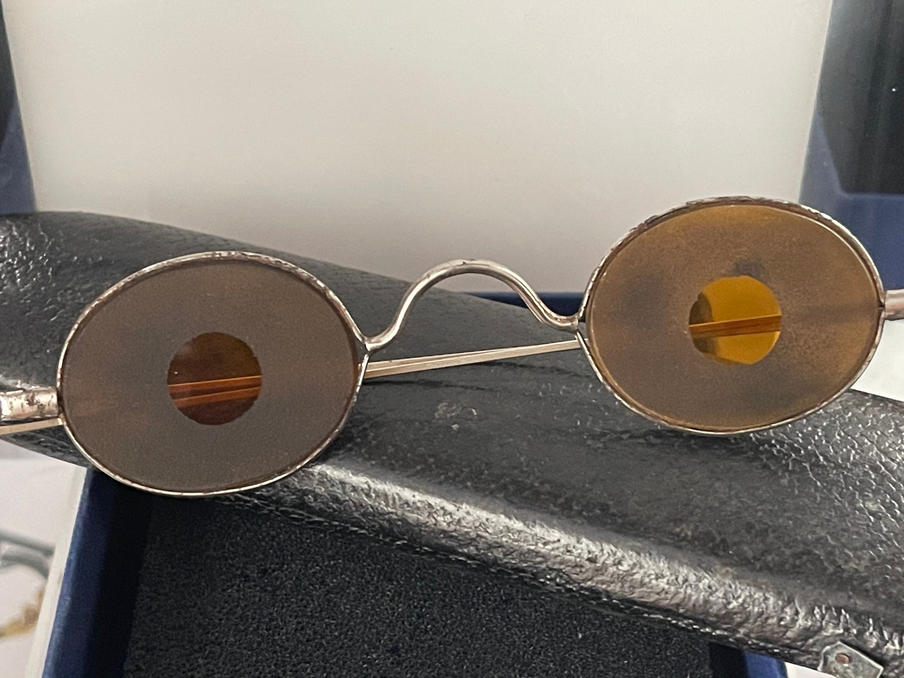 Memorabilia Civil War Era Sniper Sharp Shooter Glasses with Case ...