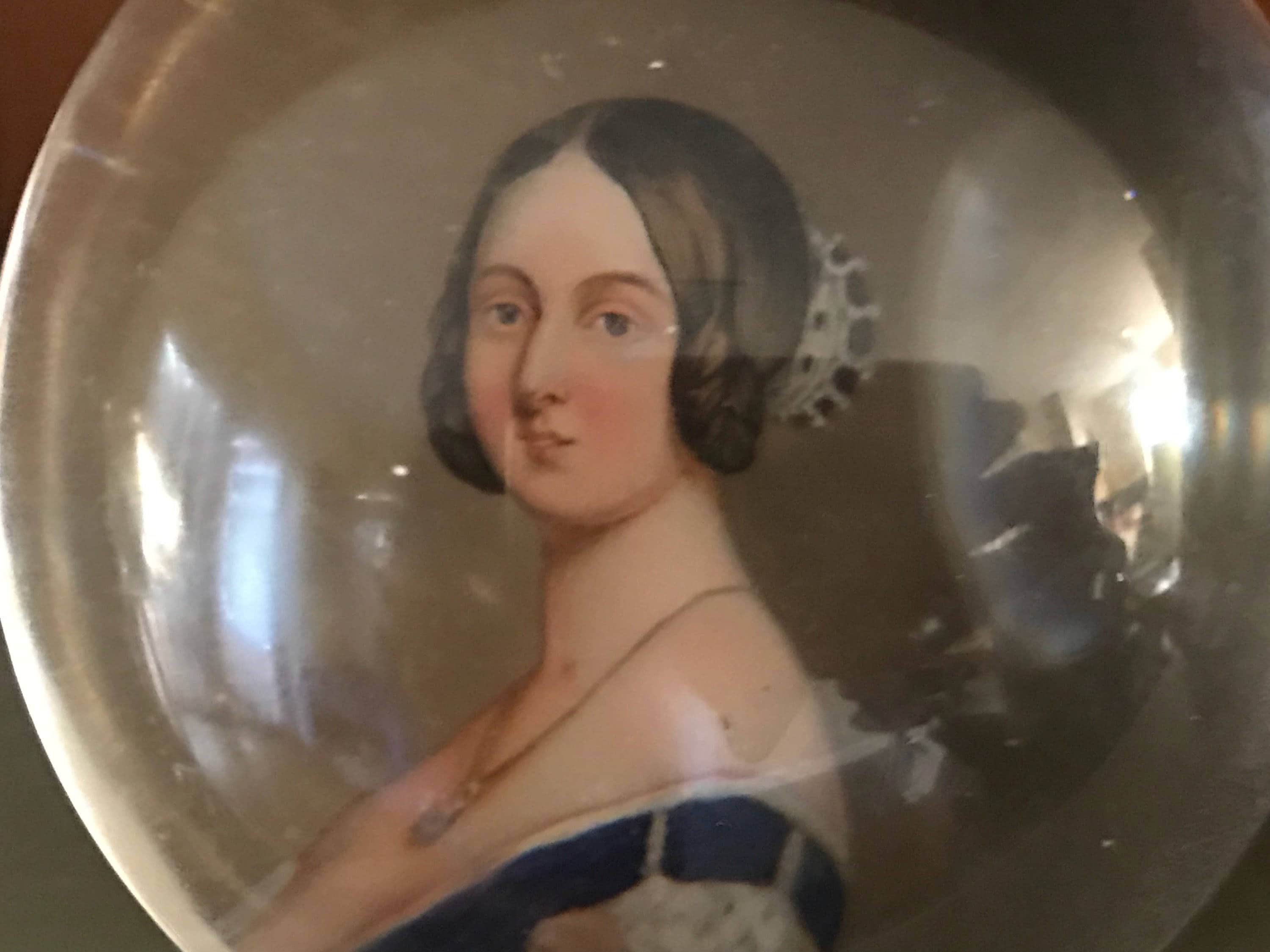 Rare Pair of 1850's Queen Victoria and Prince Albert Hand Painted ...