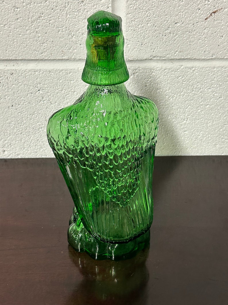 1960’s Green Bessi Italian American Eagle Decanter Chianti Bottle - Etsy