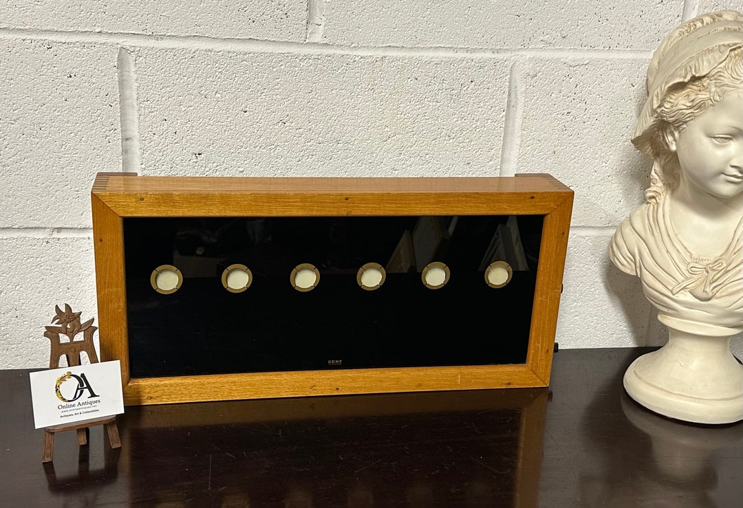 Antique Oak Wooden Servants Bell Board / Butlers Call Indicator / C1920 ...