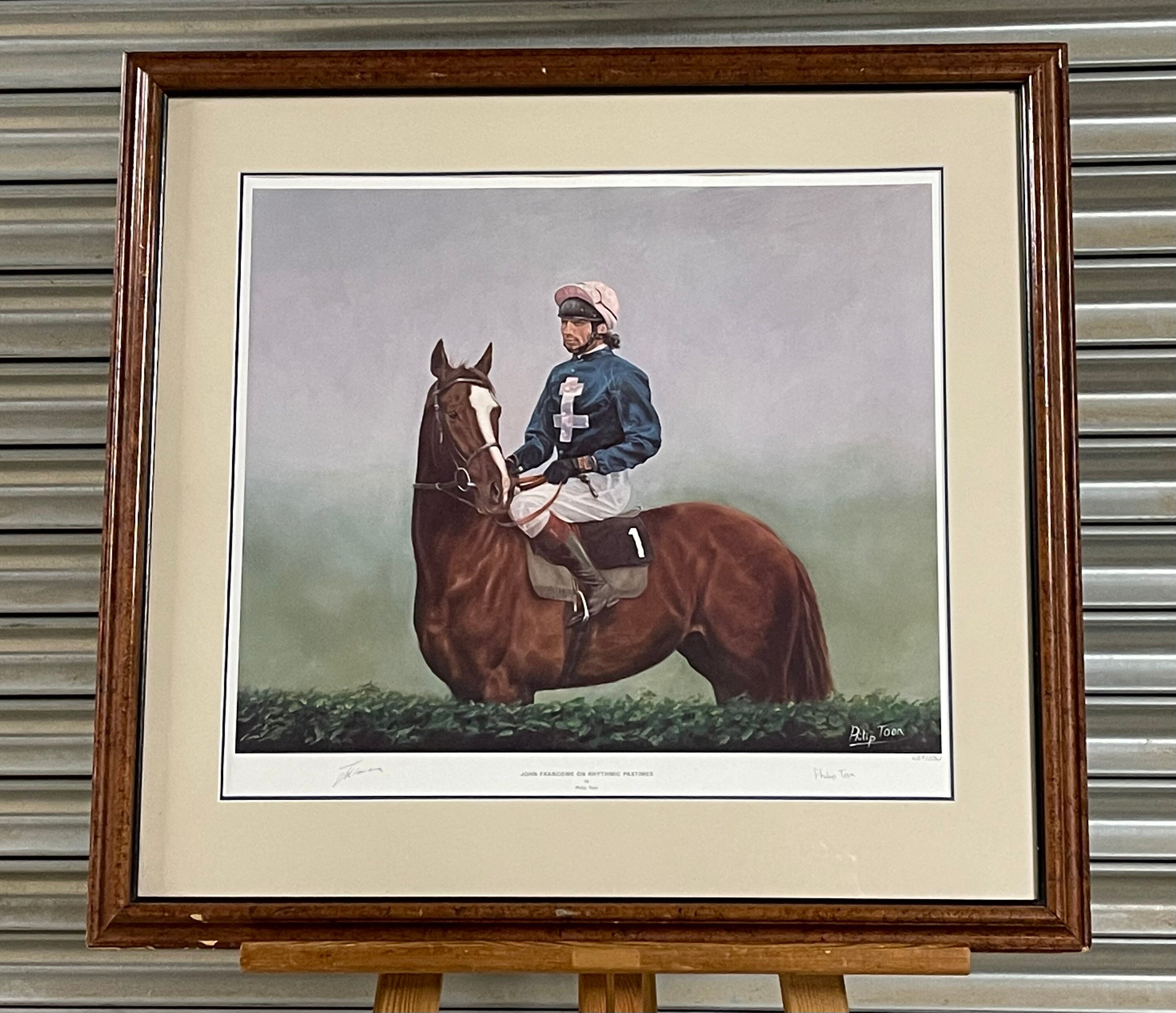 Gorgeous Limited Edition Print of Jockey John Francombe on Rhythmic ...