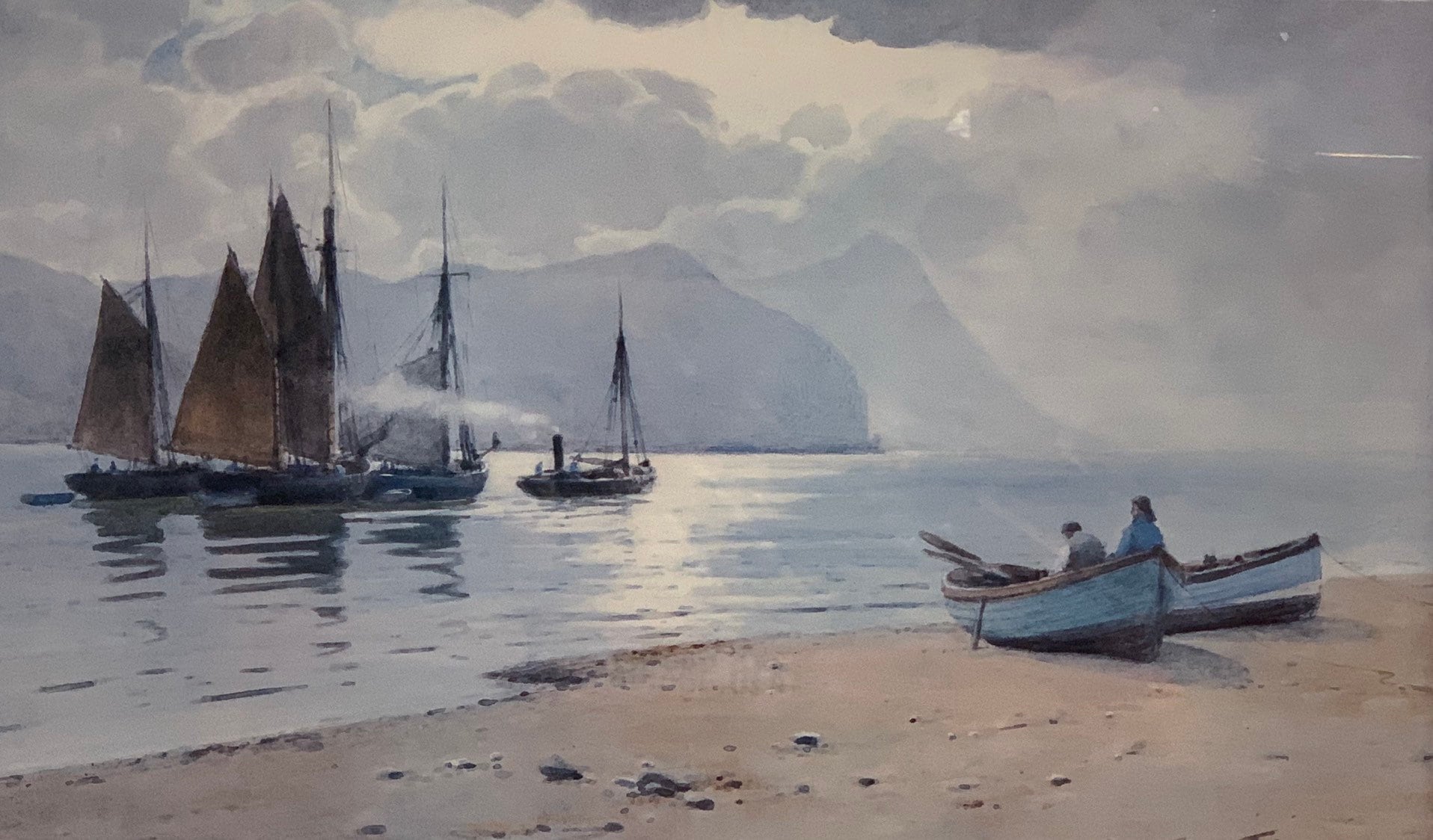 Limited Edition 189/500 Seascape Print By Warren Williams 1863-1918 ...