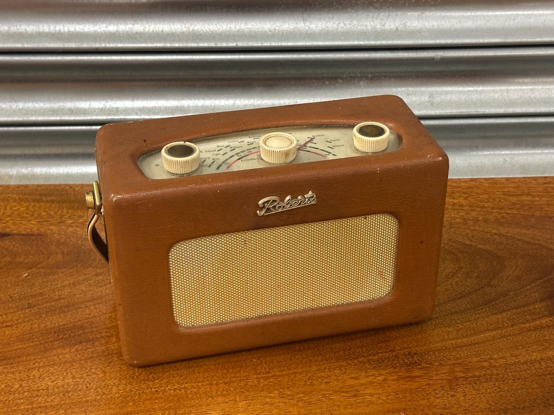 Vintage Roberts Radio Model R200 Portable Transistor Radio – Brown ...