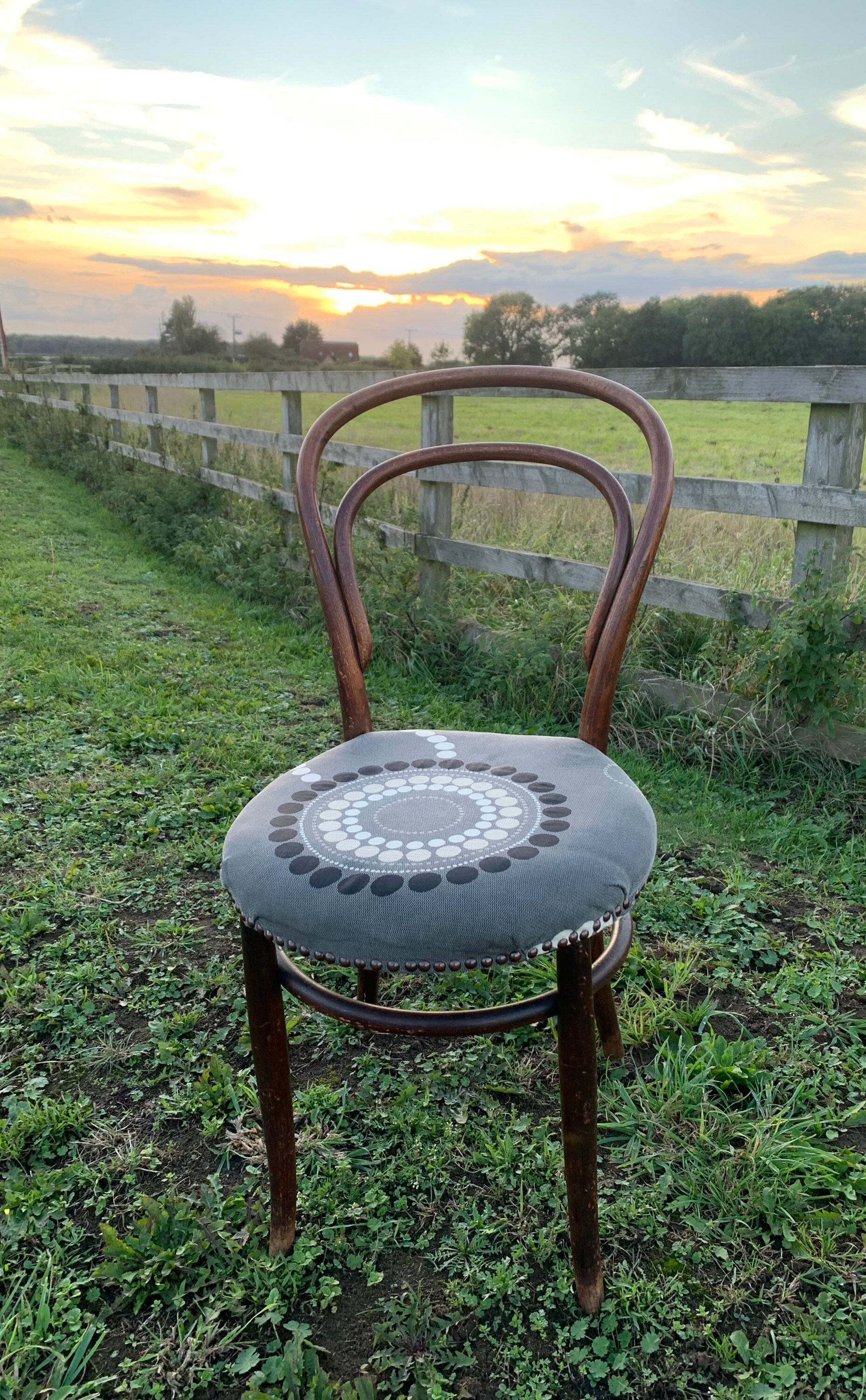 Beautiful Vintage Jacob & Josef Kohn Thonet Chair which has been later ...