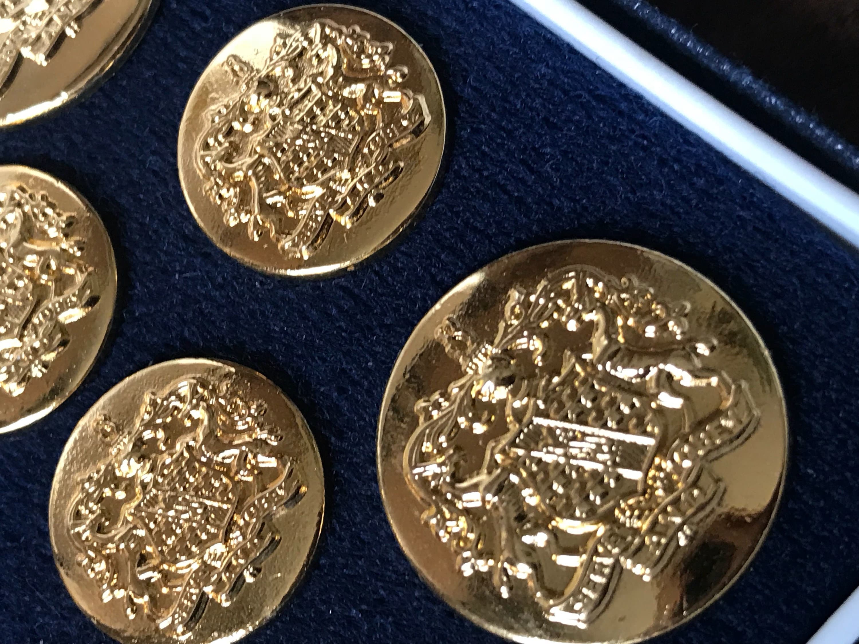 Beautiful Vintage Set of Firmin & Sons Buttons with the Worshipful ...