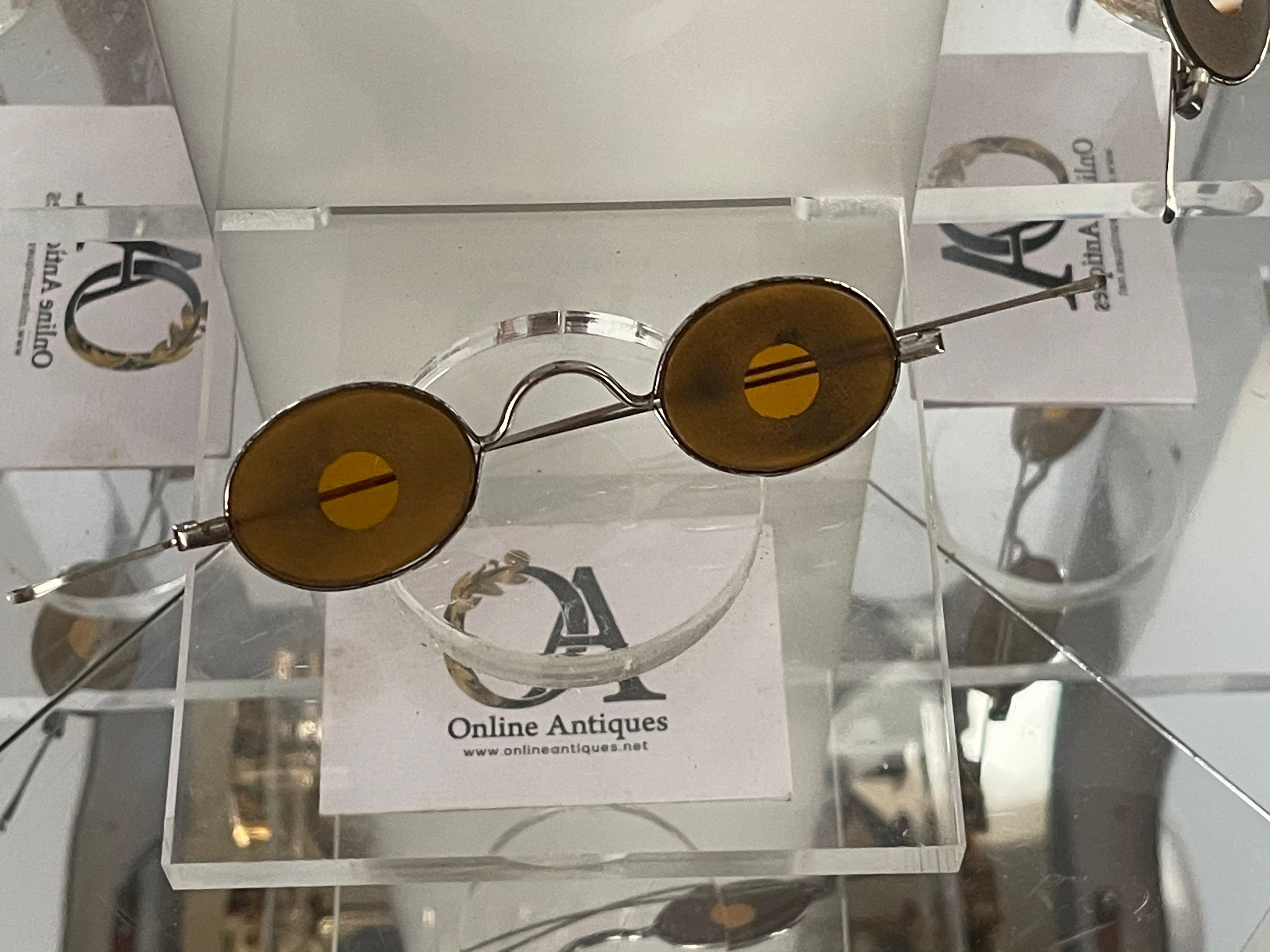 Memorabilia Civil War Era Sniper Sharp Shooter Glasses with Case ...