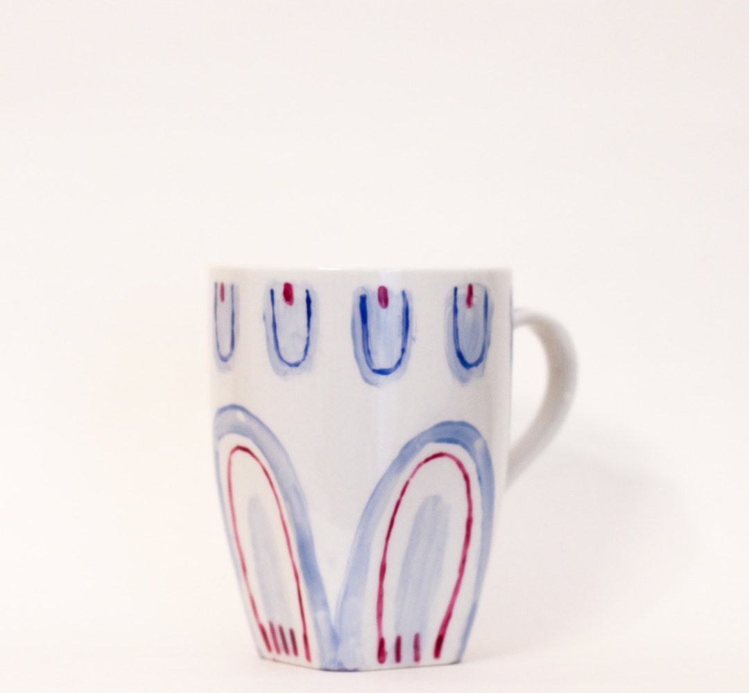 Watercolor Symmetry Mug - Etsy