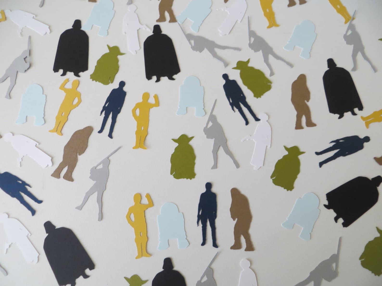 Star Wars Confetti - Set of 160 - Star Wars Party - Darth Vader ...