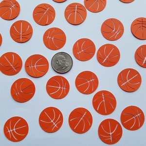 Basketball Confetti Set of 100 Table Scatter - Etsy