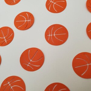 Basketball Confetti Set of 100 Table Scatter - Etsy